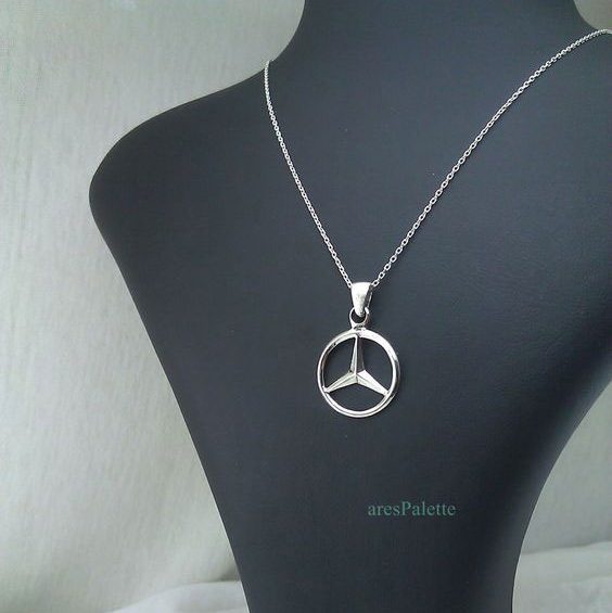 Mercedes Necklace Mercedes Benz Jewelry