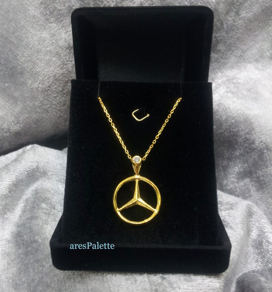 Mercedes Benz Jewelry - Yellow Edition Mercedes Necklace