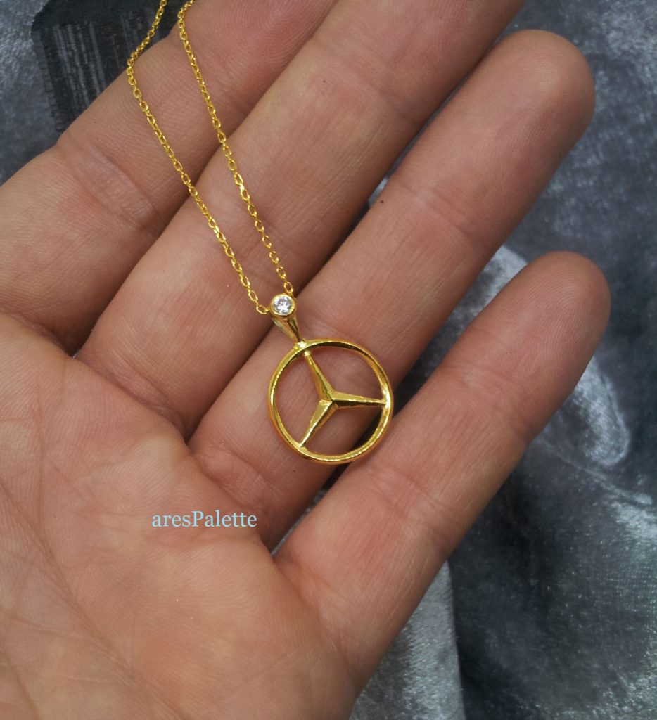 Mercedes Benz Jewelry - Yellow Edition Mercedes Necklace