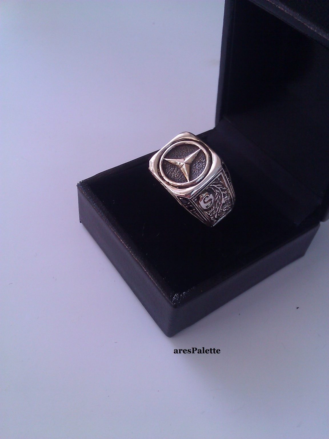 Mercedes Necklace ''Yellow Edition'' Necklace 925 Silver