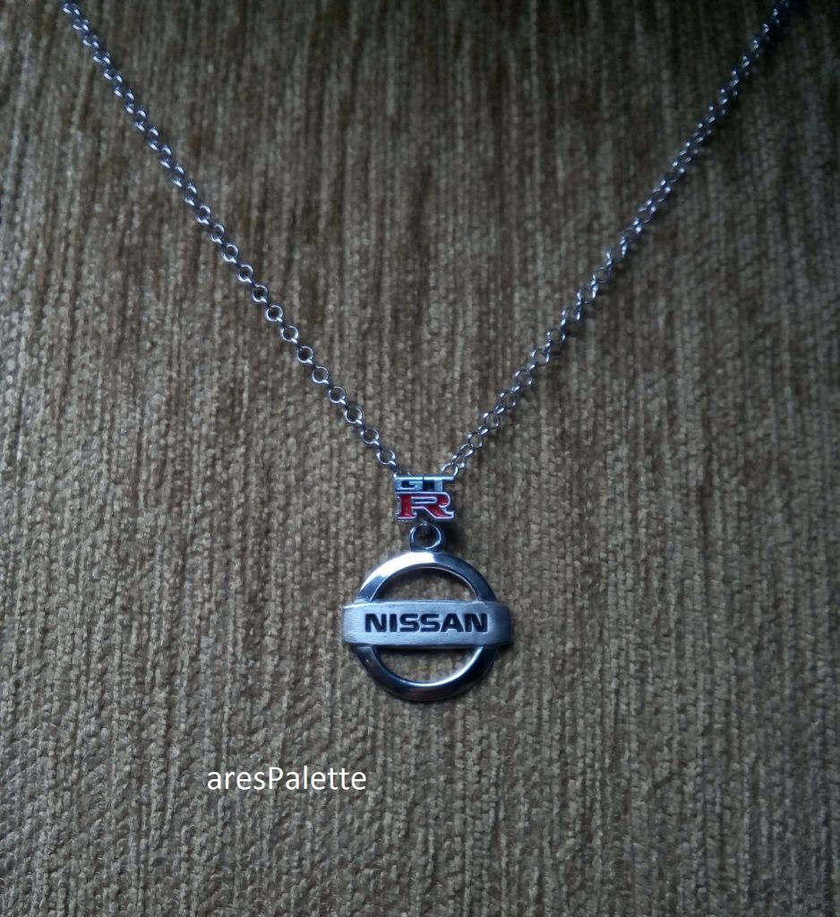 Nissan GTR Necklace - Handmade Sterling Silver Necklace