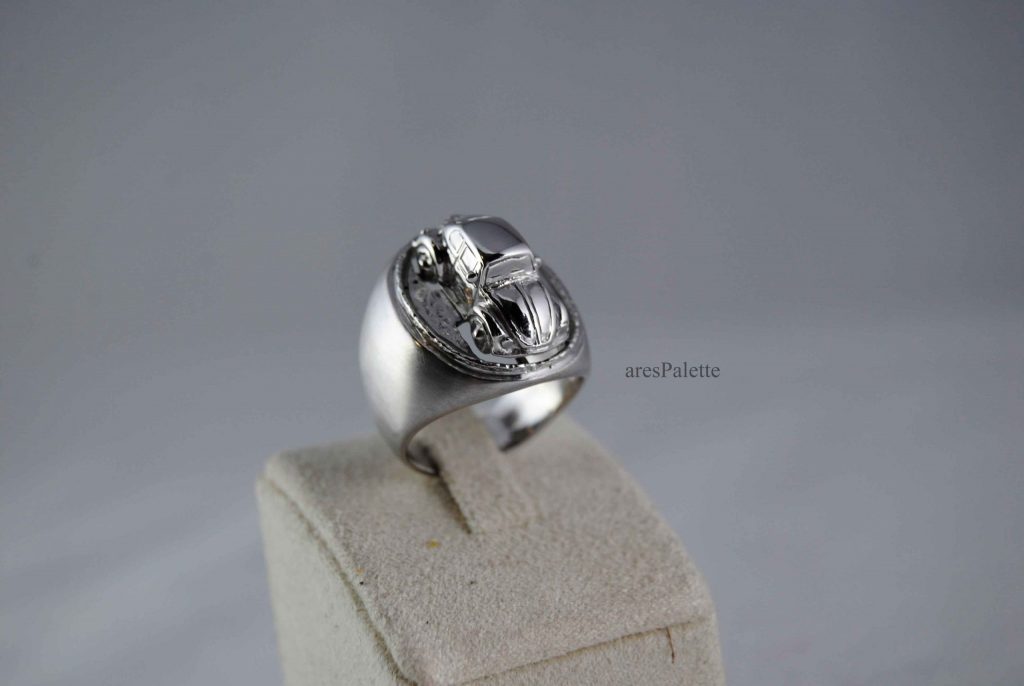 Volkswagen Beetle Ring 925 Silver Handmade VW Jewellery