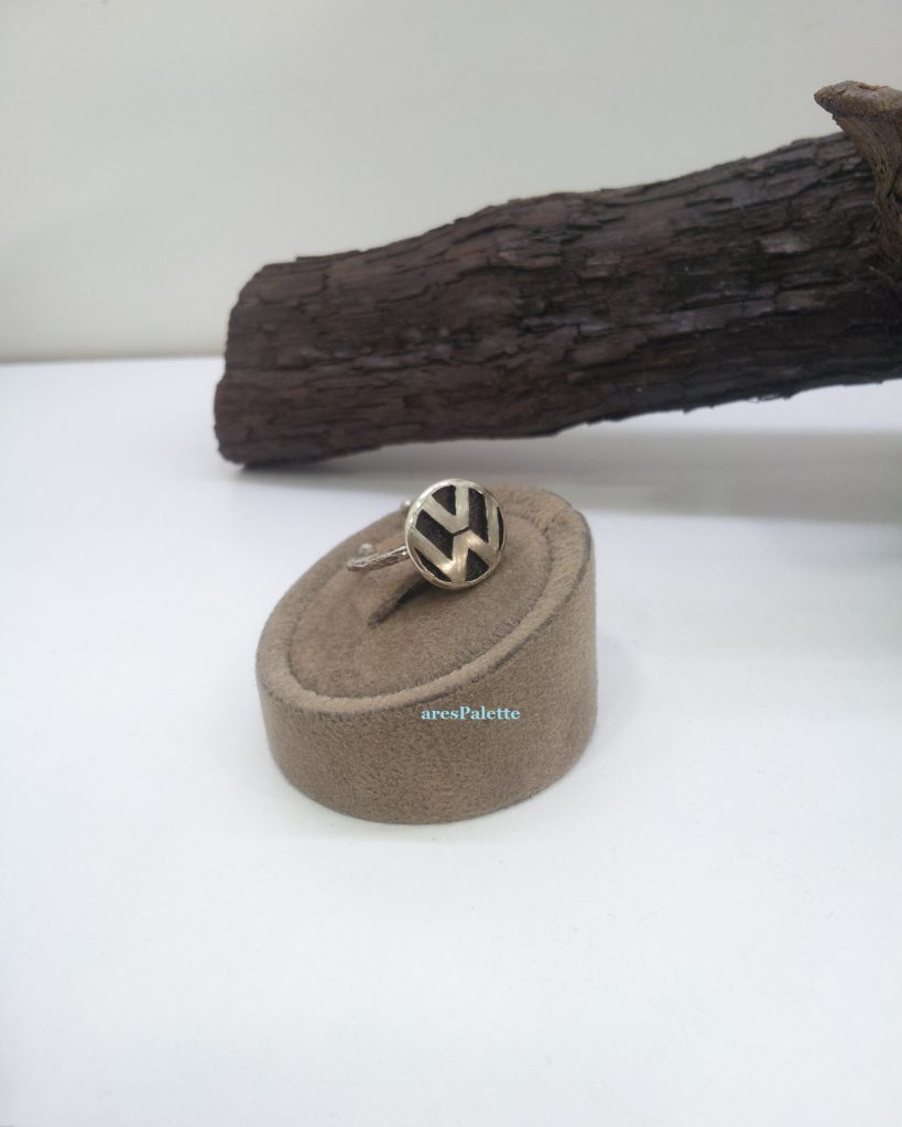 VW Ring 925 Silver Handmade VW Jewellery